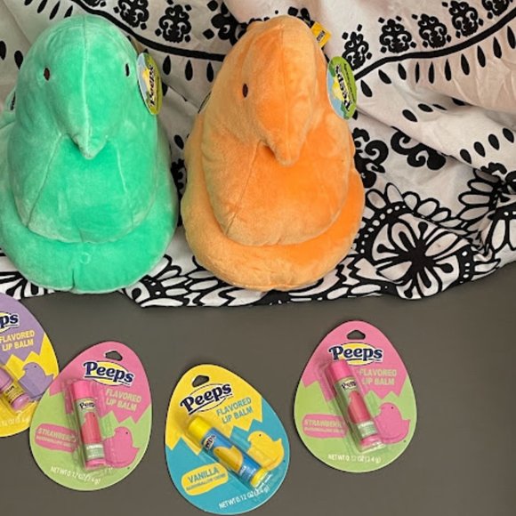 Peeps | Toys | Peep Bundle Peep Stuffed Chick And Peep Lip Balm | Poshmark